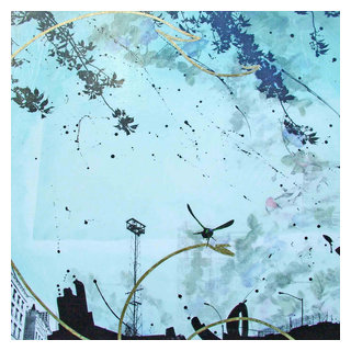 "Oblivion" Painting Print on Canvas by Tracy Silva Barbosa, 40"x40 ...