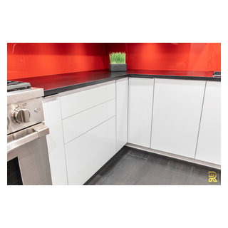 Push to Open Cabinets and Drawers - Contemporary - Kitchen - Dallas ...