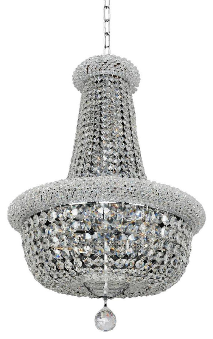 Art Deco Napoli Crystal Pendant Lamp - Traditional - Pendant Lighting ...