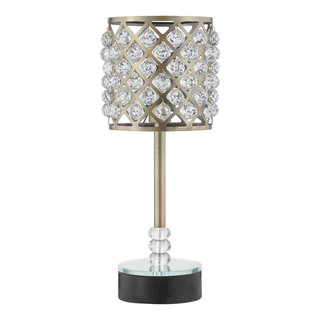23.5"H Crystal Table Lamp - Contemporary - Table Lamps - by Anthony ...