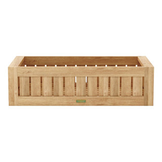 Straight Modular Planter - Transitional - Outdoor Pots And Planters ...