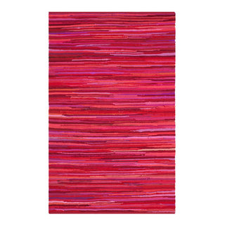 Safavieh Rag Rug Collection RAR130 Rug, 6'x9' - Contemporary - Area ...