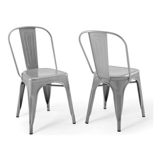 Promenade Bistro Dining Side Chair Set of 2 - Industrial - Dining ...