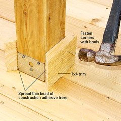 How to repair or replace rotting deck posts?