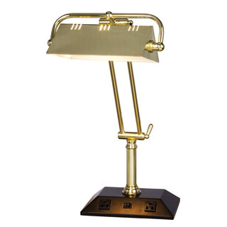 Tech Table Lamp - Transitional - Desk Lamps - by HedgeApple | Houzz