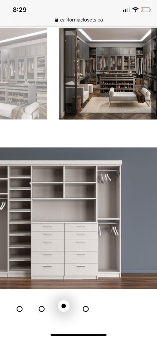 Depth Walk In Closet Shelves
