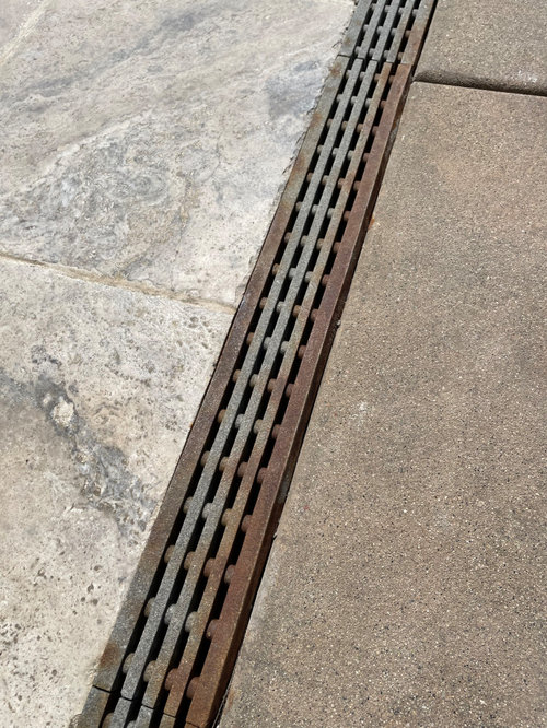 Warning!! Joint trench drain grates are not reliable!!