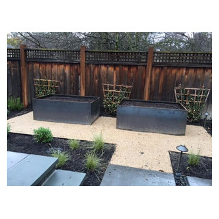 Custom corten steel planter bed planters - Los Angeles - by Nice ...
