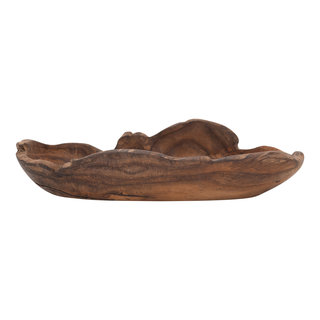 Wood Bowl - Rustic - Decorative Bowls - by Olive Grove | Houzz