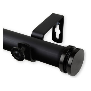 Lid 1" Curtain Rod, 160"-240" - Transitional - Curtain Rods - by Rod ...