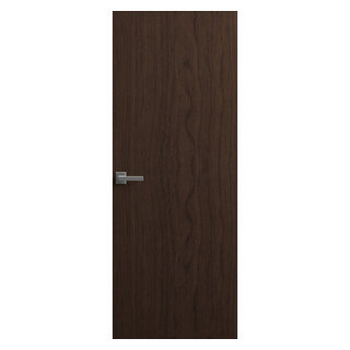 Hidden Door|0010 Noce | Concealed Hinges | Frameless Doors, 32x96 Right ...