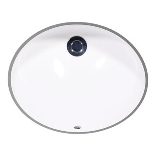 Malibu Medium Undermount Lavatory - Contemporary - Bathroom Sinks - by ...