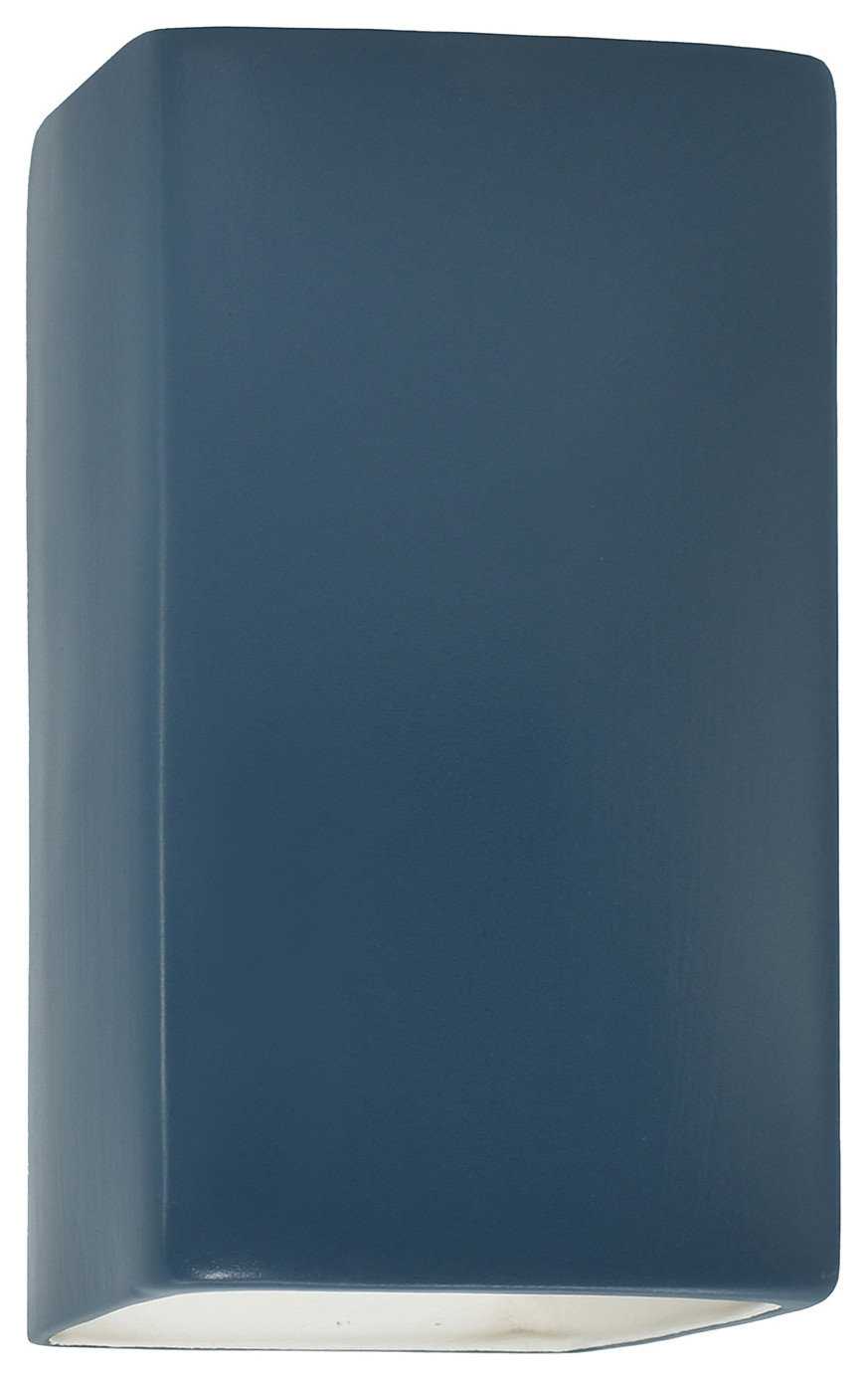 Ambiance ADA Large Rectangle Wall Sconce, Closed, Midnight Sky, E26 ...