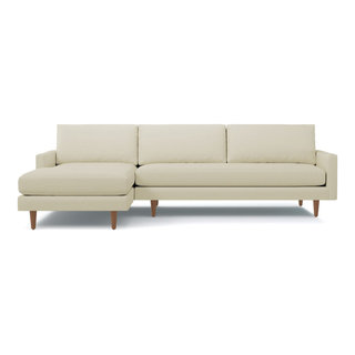 Apt2B Scott 2-Piece Sectional Sofa, Buckwheat, Chaise on Left ...