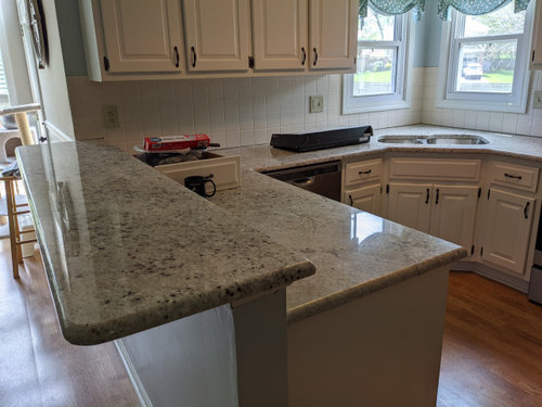 Backsplash/ Subway tile that matches SW Alabaster