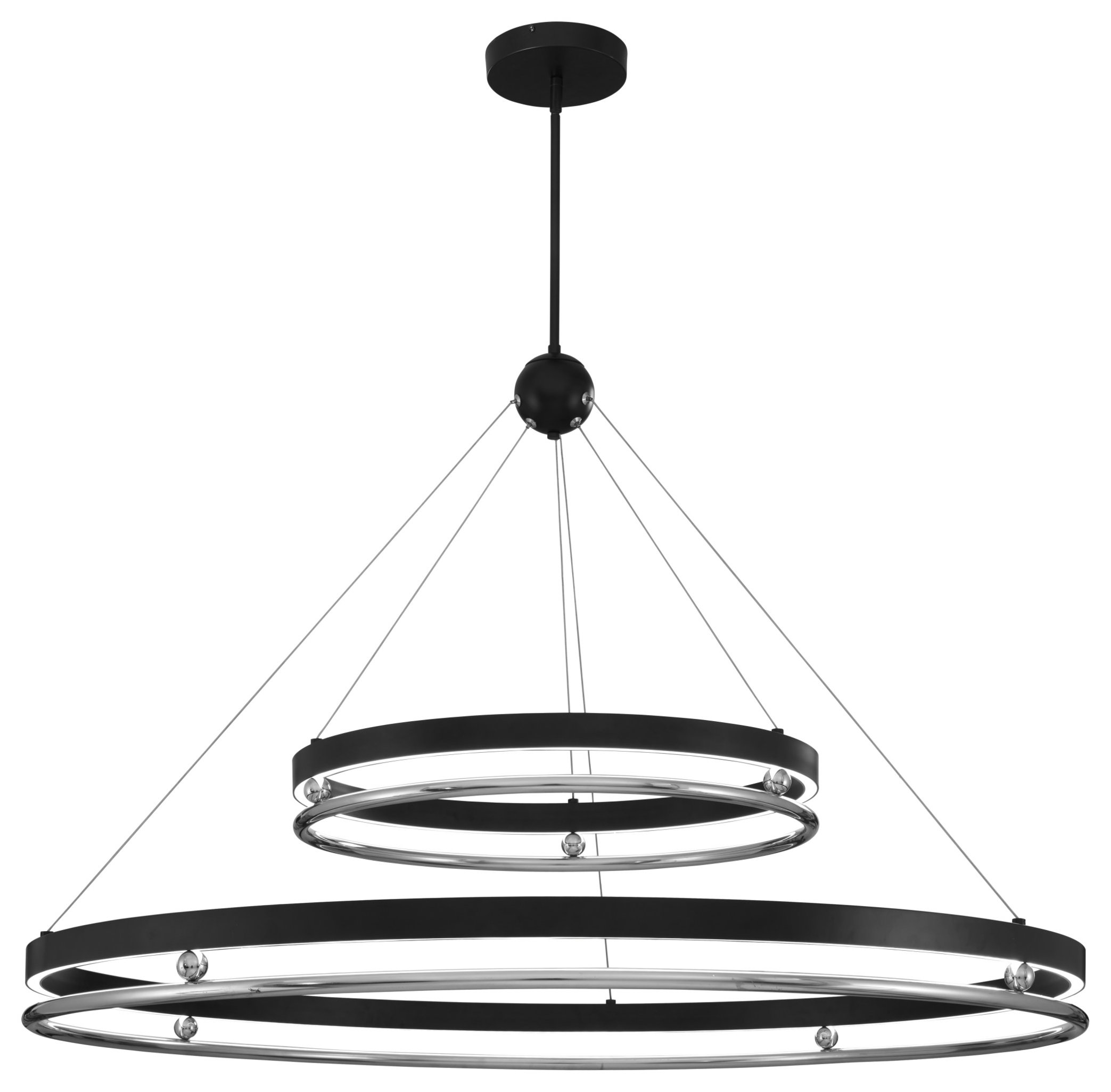 Metropolitan N7997-L Grande Illusion 2 Light 49"W LED Ring ...