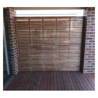 Merbau Privacy Screen, in Sunbury - Exterior - Melbourne - by Eagleye ...