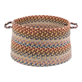Rhody Rug Astoria Basket, Wheat Field, 18"X12" - Scandinavian - Baskets ...