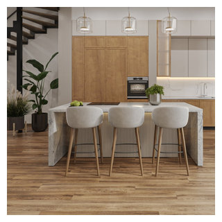 Apricot Copper Wood Look Porcelain Tiles – Matt, Rectified - Kitchen ...