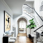 Hallway - Traditional - Hall - New York - by Point One Architects