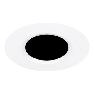 Oculux Architectural 3.5" LED Round Pinhole Invisible Trim, White ...