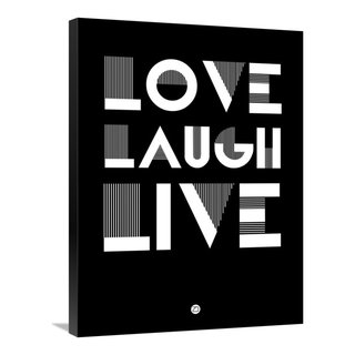 "Love Laugh Live Poster 2" Fine Art Print, 24" x 32" - Modern - Prints ...