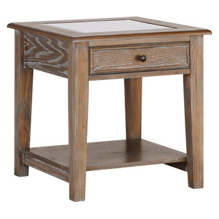 Ormand Display Top End Table - Farmhouse - Side Tables And End Tables ...