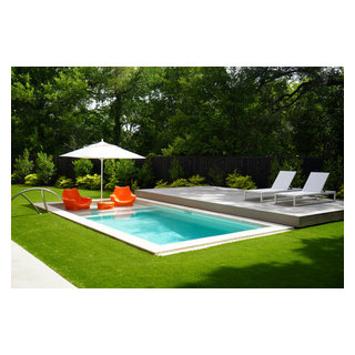 Great Oaks Tiny Pool - Modern - Pool - Austin - by Texas Tiny Pools | Houzz