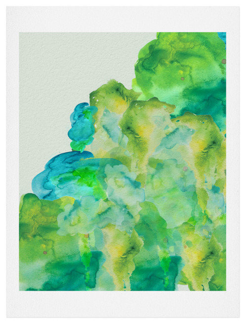 Deny Designs Viviana Gonzalez Watercolor Love 3 Art Print, 18x24 ...