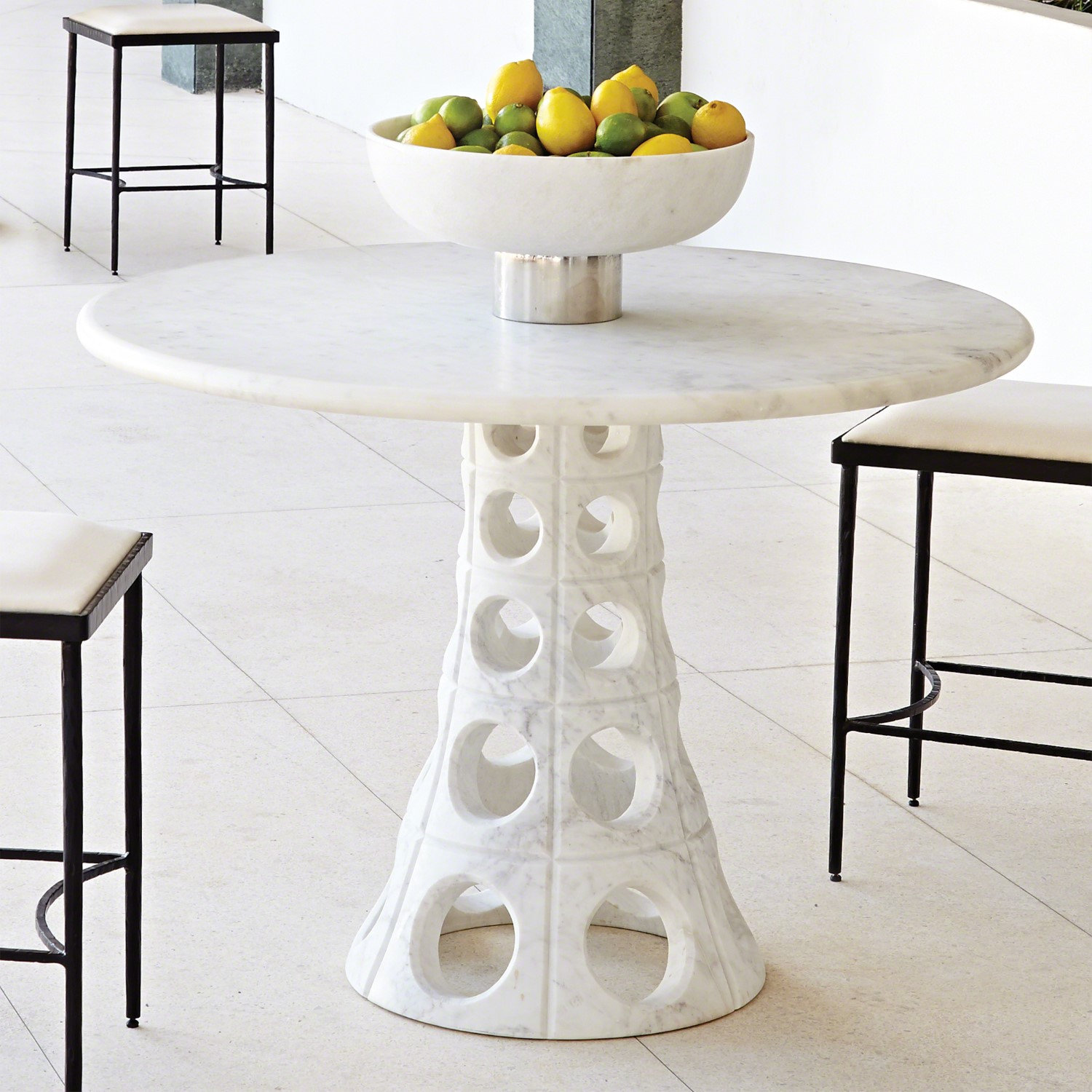 Taper Circle Dining Table - Transitional - Dining Tables - by ...