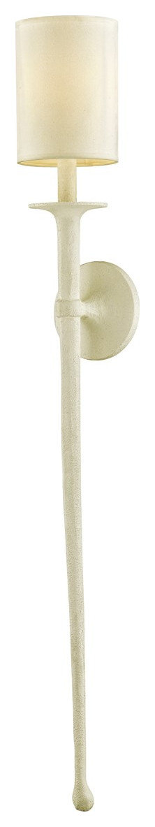 Troy Faulkner 1-LT Wall Light B6543 - Gesso White - Transitional - Wall ...
