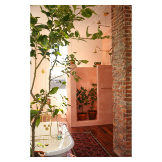 Color Atelier Tadelakt Shower Plaster in color Rosé - San Francisco ...