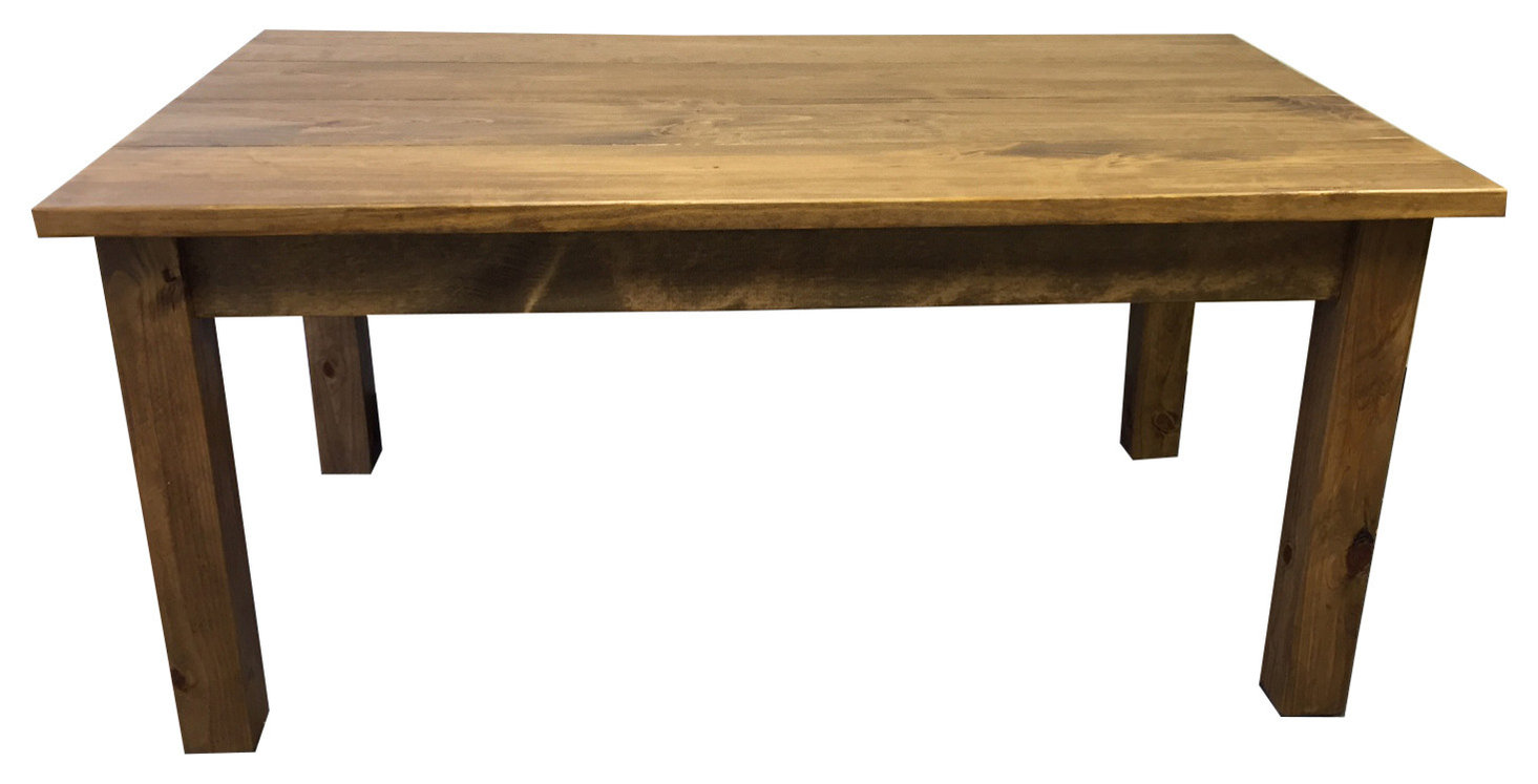 Vermont Farm Table, 66" - Farmhouse - Dining Tables - by Ezekiel ...