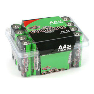 Interstate Batteries DRY0070 Workaholic "AA" Alkaline Battery, 24-Pack ...