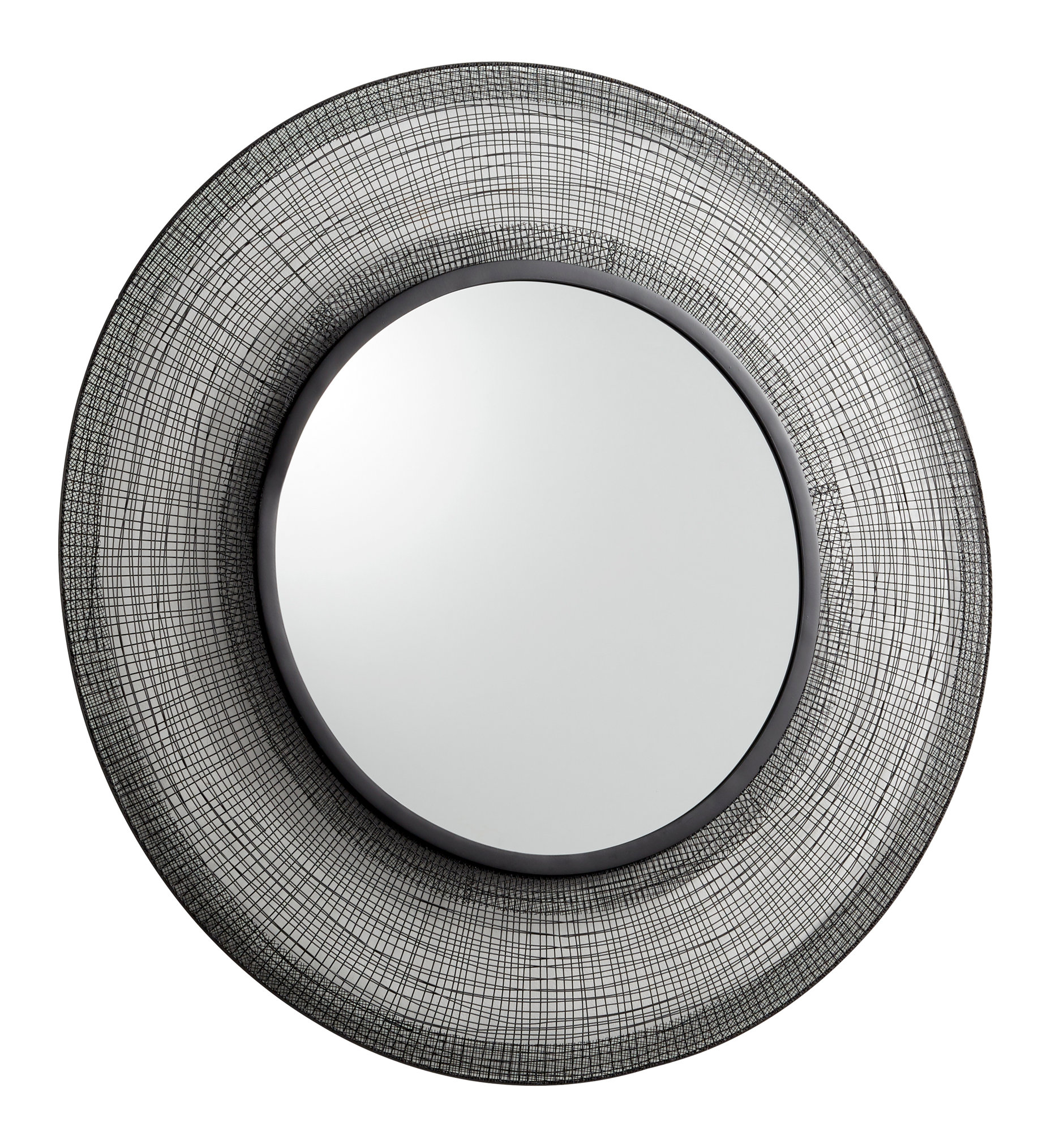Matrix Mirror, 39.5" diam. - Industrial - Wall Mirrors - by Lighting ...