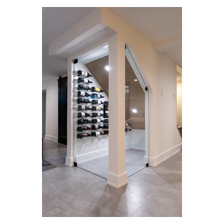 Oak Ridge Basement - Modern - Basement - Philadelphia - by Benita ...