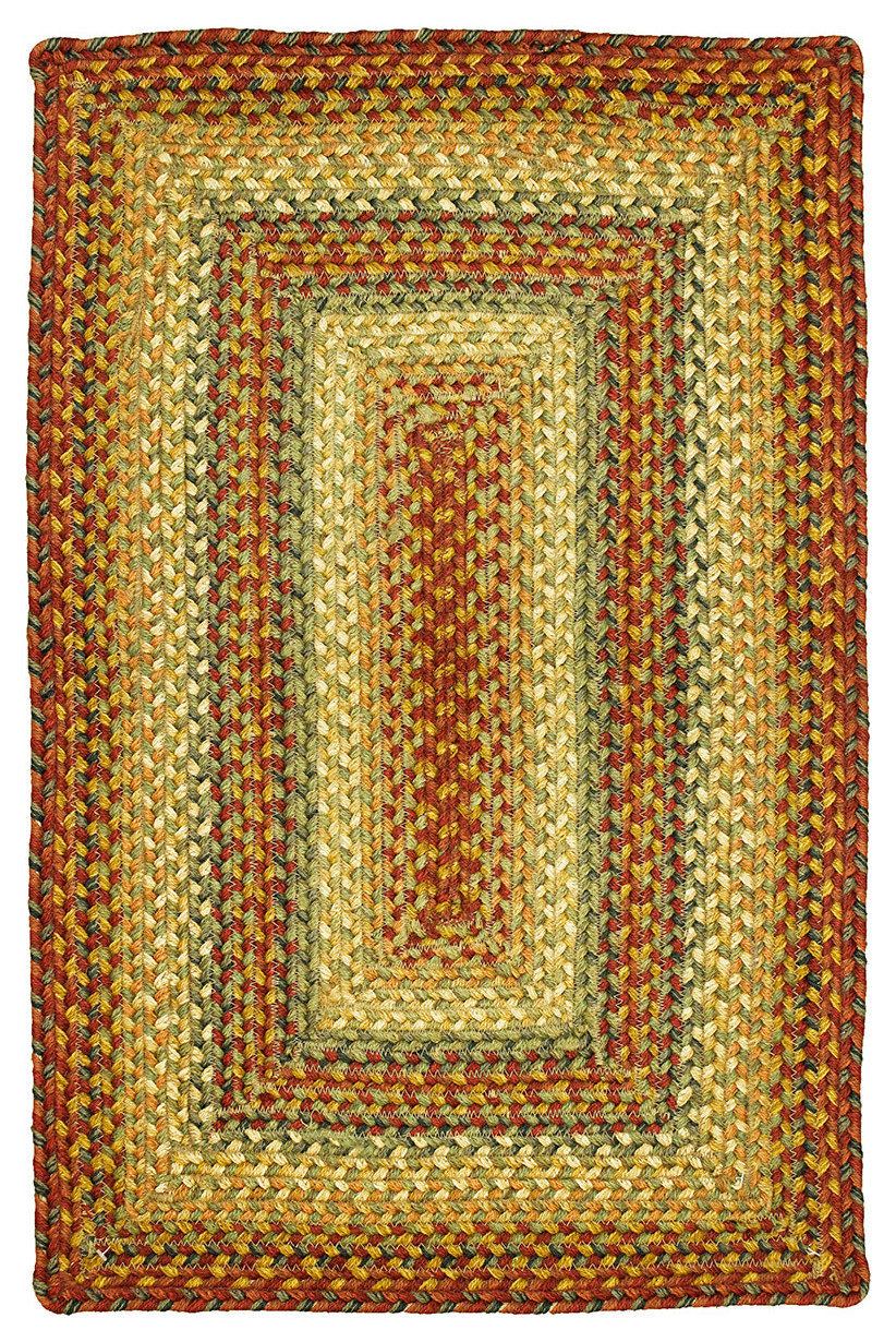 Graceland Braided Jute Rectangle Rug, 8'x10' - Contemporary - Area Rugs ...