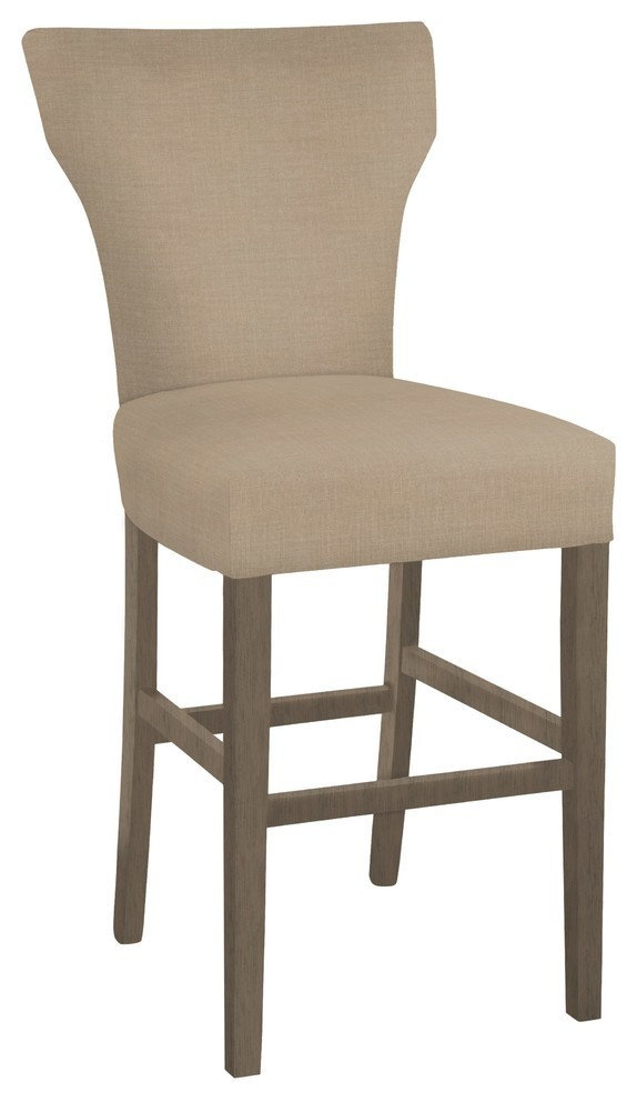 Modern Hekman Woodmark Julianne Bar Stool - Transitional - Bar Stools ...
