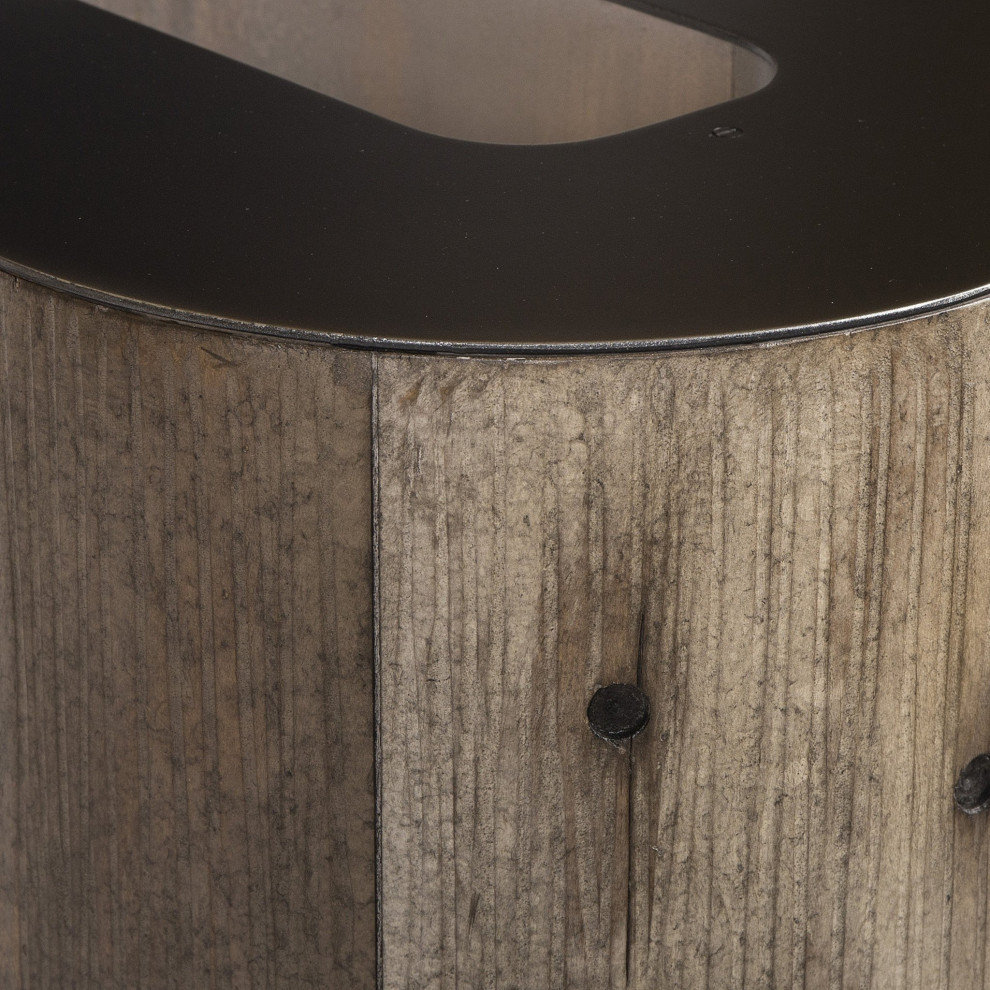 U Letter Side Table - Industrial - Side Tables And End Tables - by AED ...