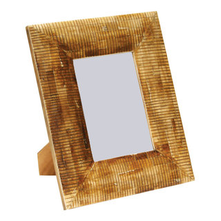 Sahara Carved Antique Frame, 8"x10" - Transitional - Picture Frames ...