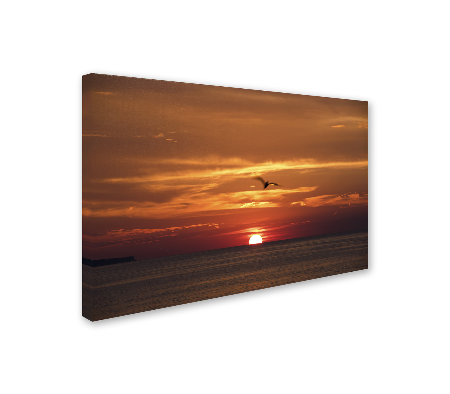 Kurt Shaffer 'The Spirit of Sunset' Canvas Art, 47"x30" - Beach Style ...