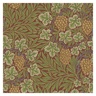 Vine Ruby Woodland Fruits Wallpaper, Bolt - Craftsman - Wallpaper - by ...