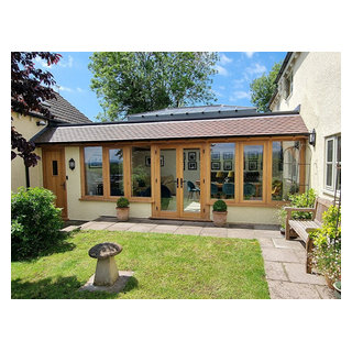 Oak Mansard Orangery in Somerset - Rustic - Sunroom - Other - by David ...