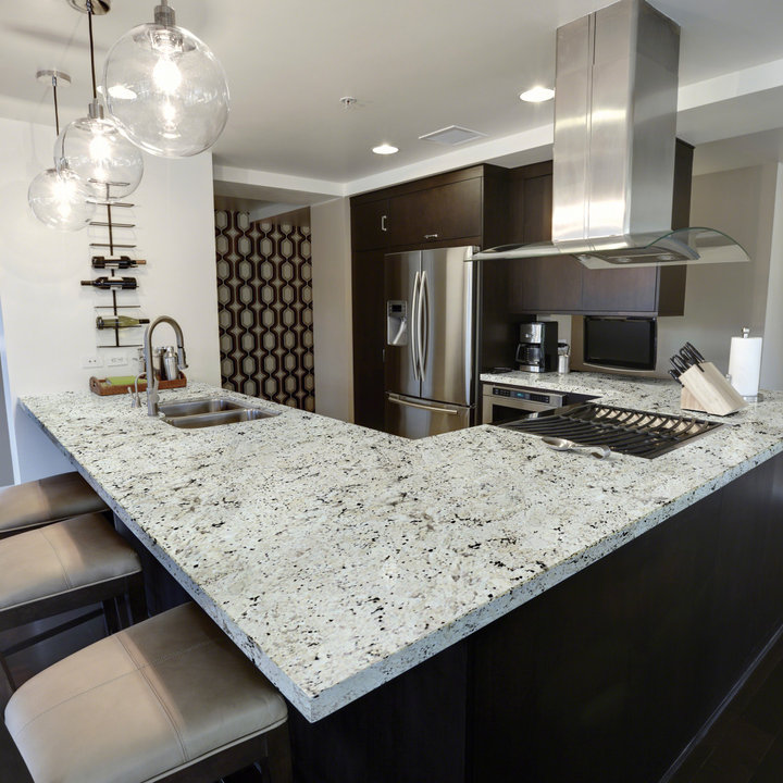 Snowfall Granite - Photos & Ideas | Houzz