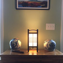14" Akida Lamp - Asian - Table Lamps - by Oriental Furniture | Houzz