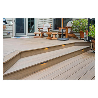 Timbertech Reserve Collection Antique Leather Decking & Westbury ...
