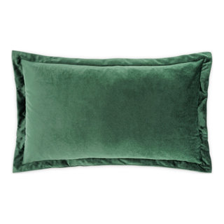 Conner 13" x 22" Oblong Velvet Pillow Forest - Contemporary ...