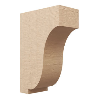 Series 1 Classic Van Buren Rough Cedar Woodgrain TimberThane Corbel, 9 ...