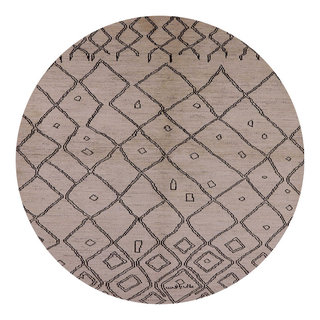 Ahgly Company Indoor Rectangle Mid-Century Modern Area Rugs, 5' x 7', 6 ...