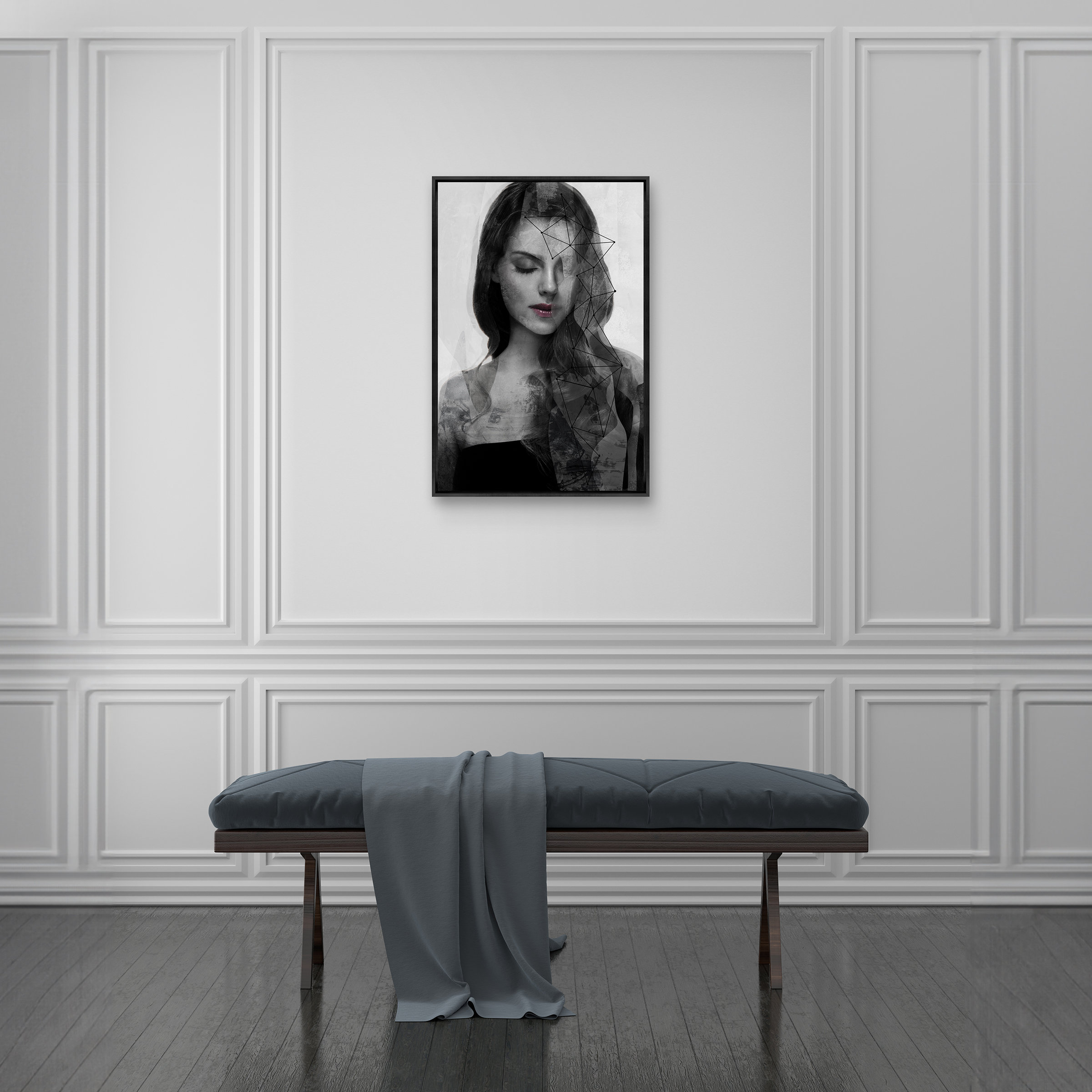 Silent Contemplation, 24 x 36 - Contemporary - Prints And Posters - by ...